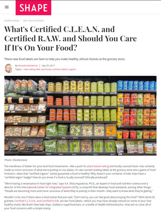 What’s Certified C.L.E.A.N. and Certified R.A.W. and Should You Care If ...