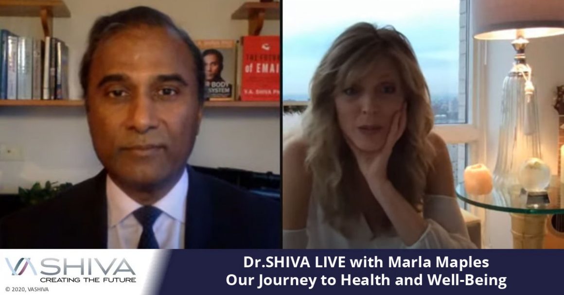 Dr.SHIVA LIVE with Marla Maples. Our Journey to Health and Well-Being.