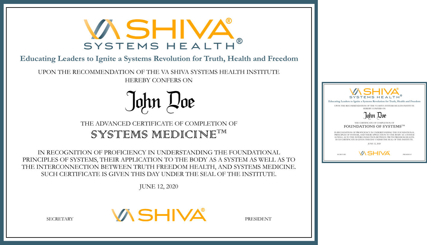 VA SHIVA® Systems Health® Systems Medicine™ - VASHIVA