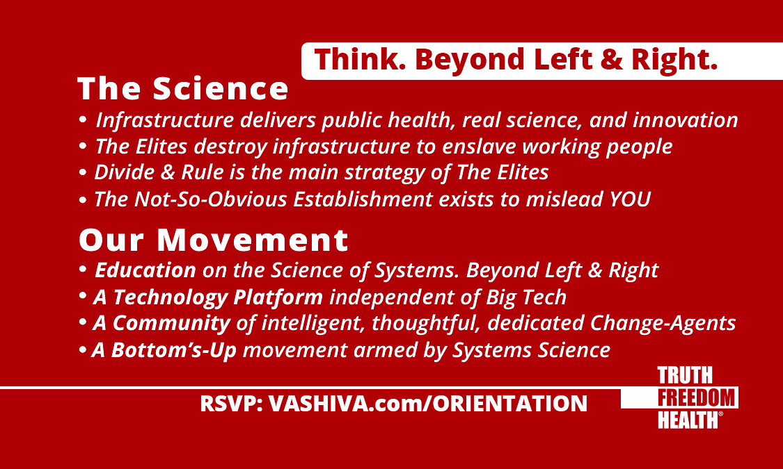 Take Action: Orientation Card - VASHIVA