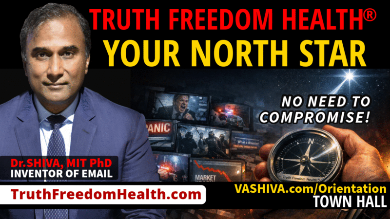 Dr.SHIVA® LIVE: Truth Freedom Health®. Your North Star. No Need to ...